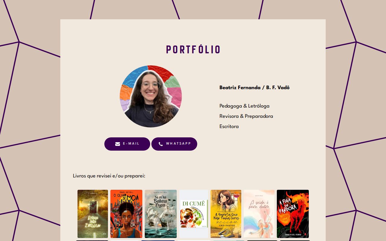 Portfólio - Beatriz Fernanda